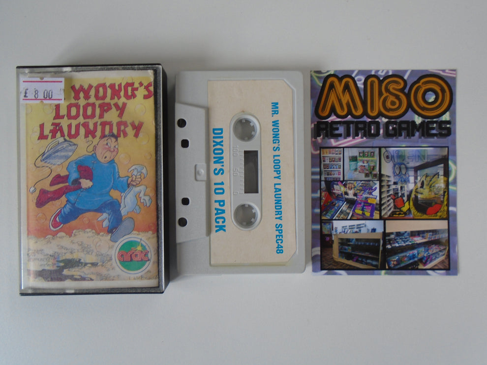 Mr Wong's Loopy Laundry - complete – Miso Retro Games