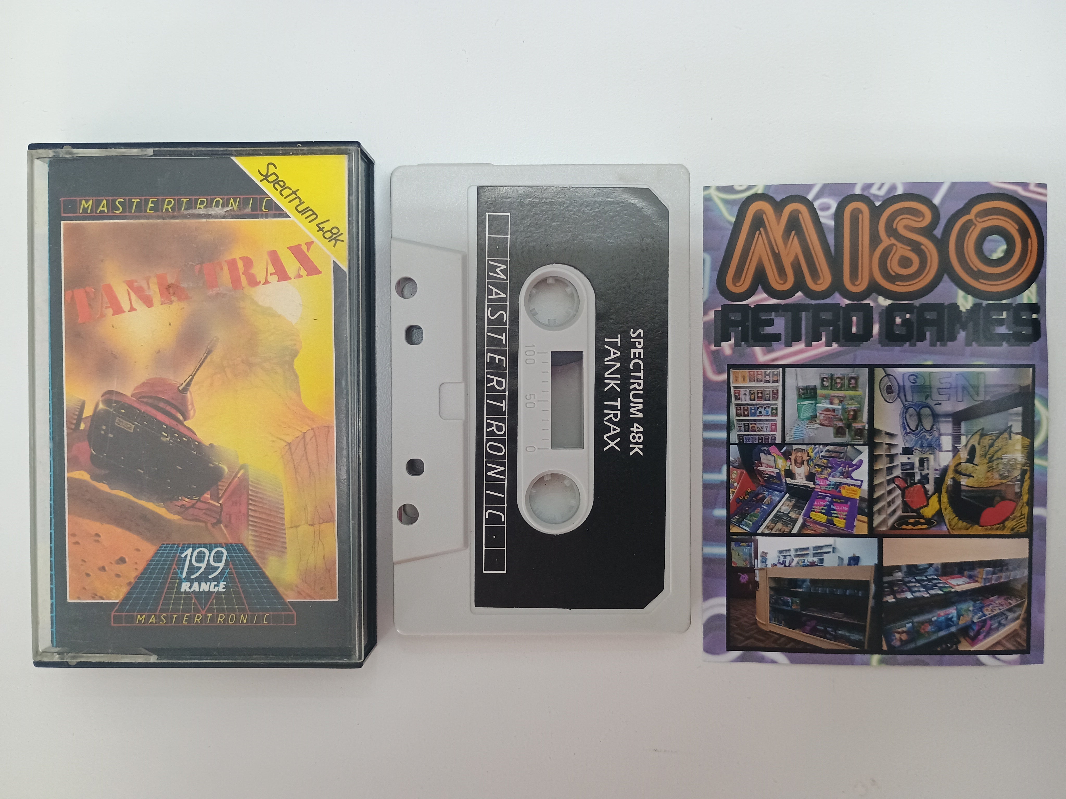 Tank Trax - complete – Miso Retro Games